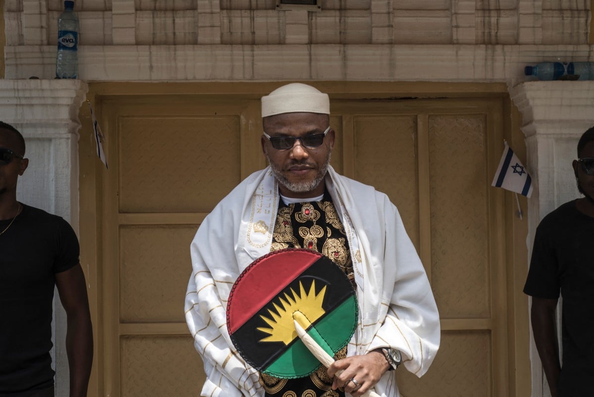 Nigeria: Biafra separatist leader Nnamdi Kanu sentenced to life ...