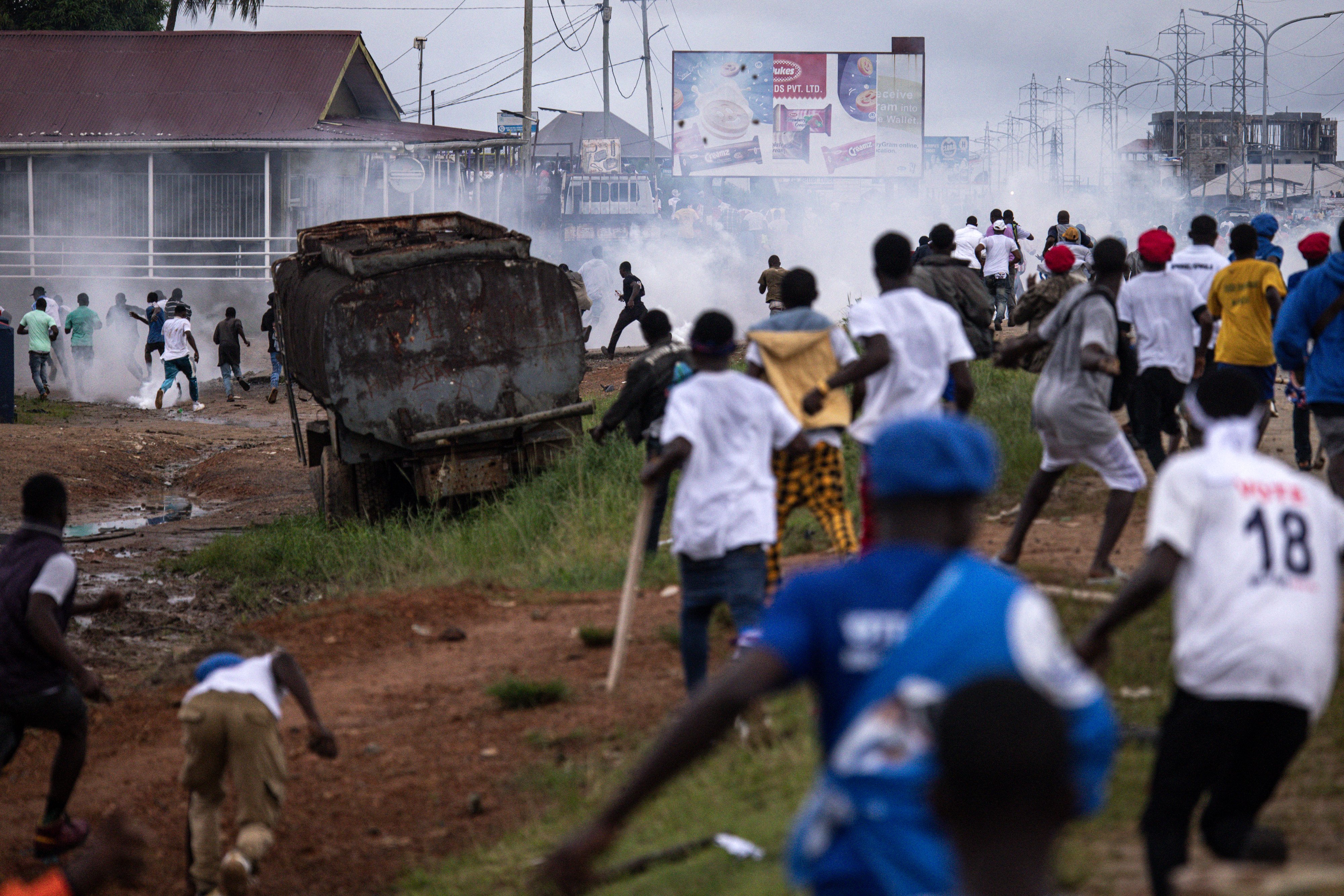 Liberia tense, some flee capital ahead of Tuesday’s election