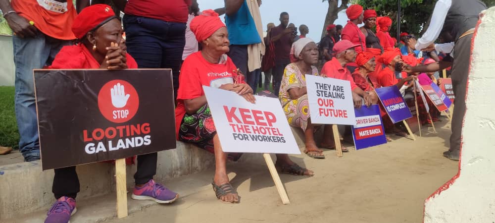Ghana: Opposition leads protest against sale of state-owned hotels to ...