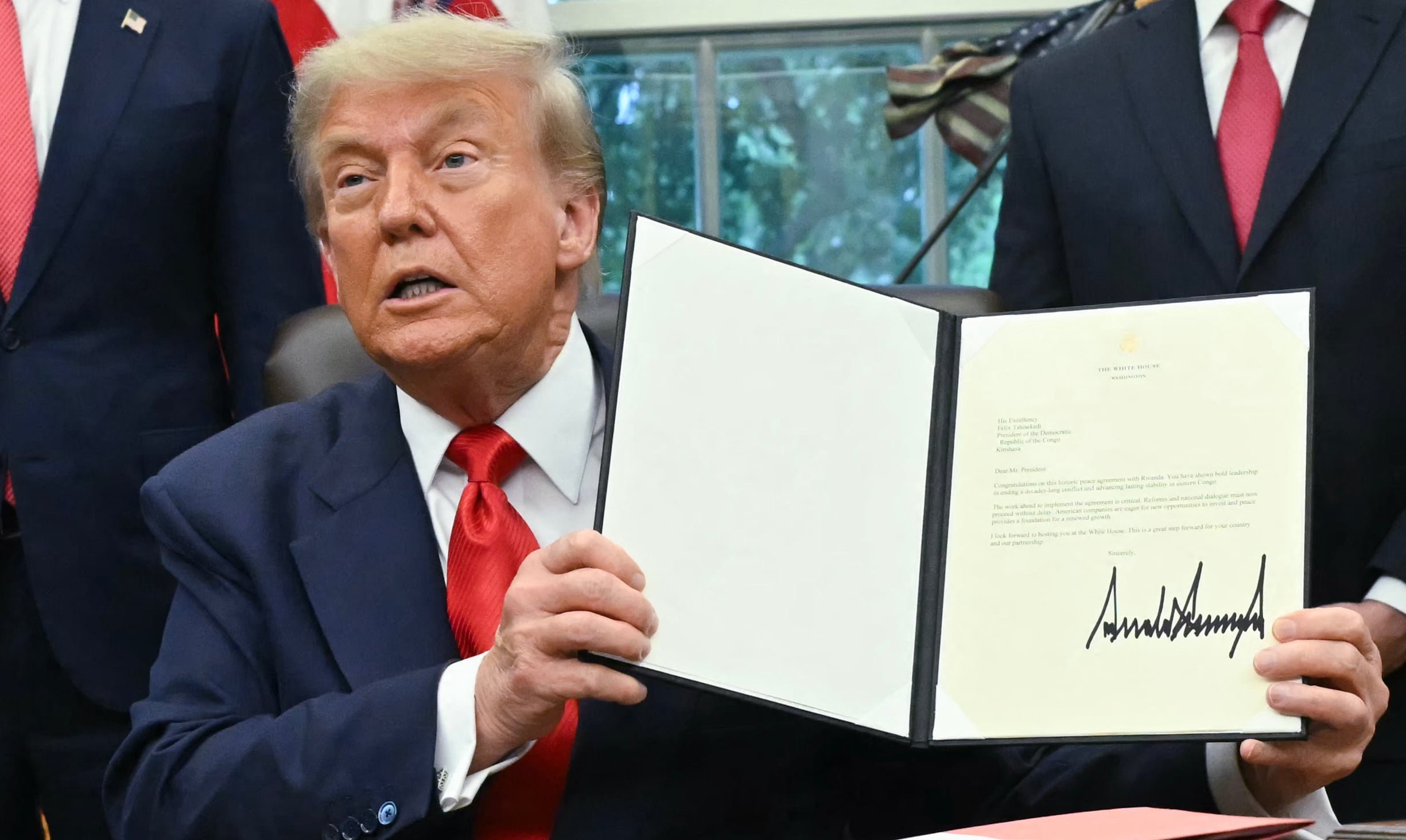 Trump peace deal sparks Congo oil and gas drive in US