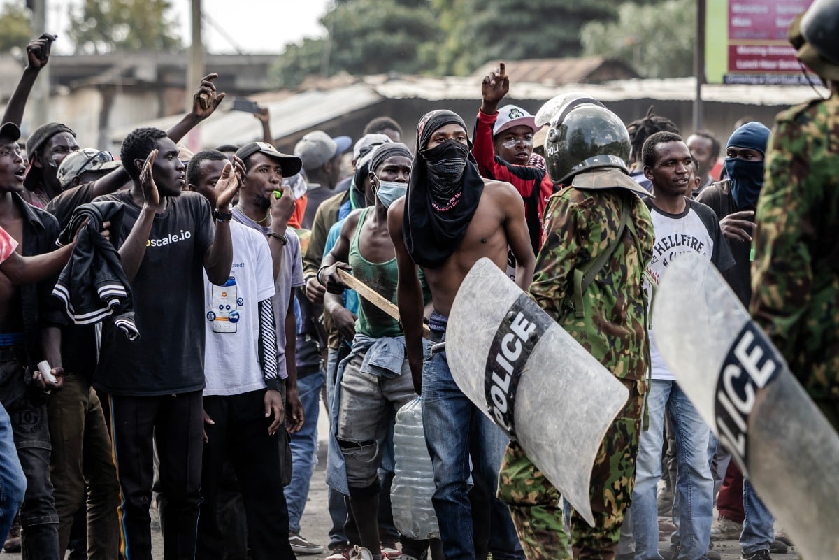 Kenya: One killed as protests at US Ebola centre turn violent