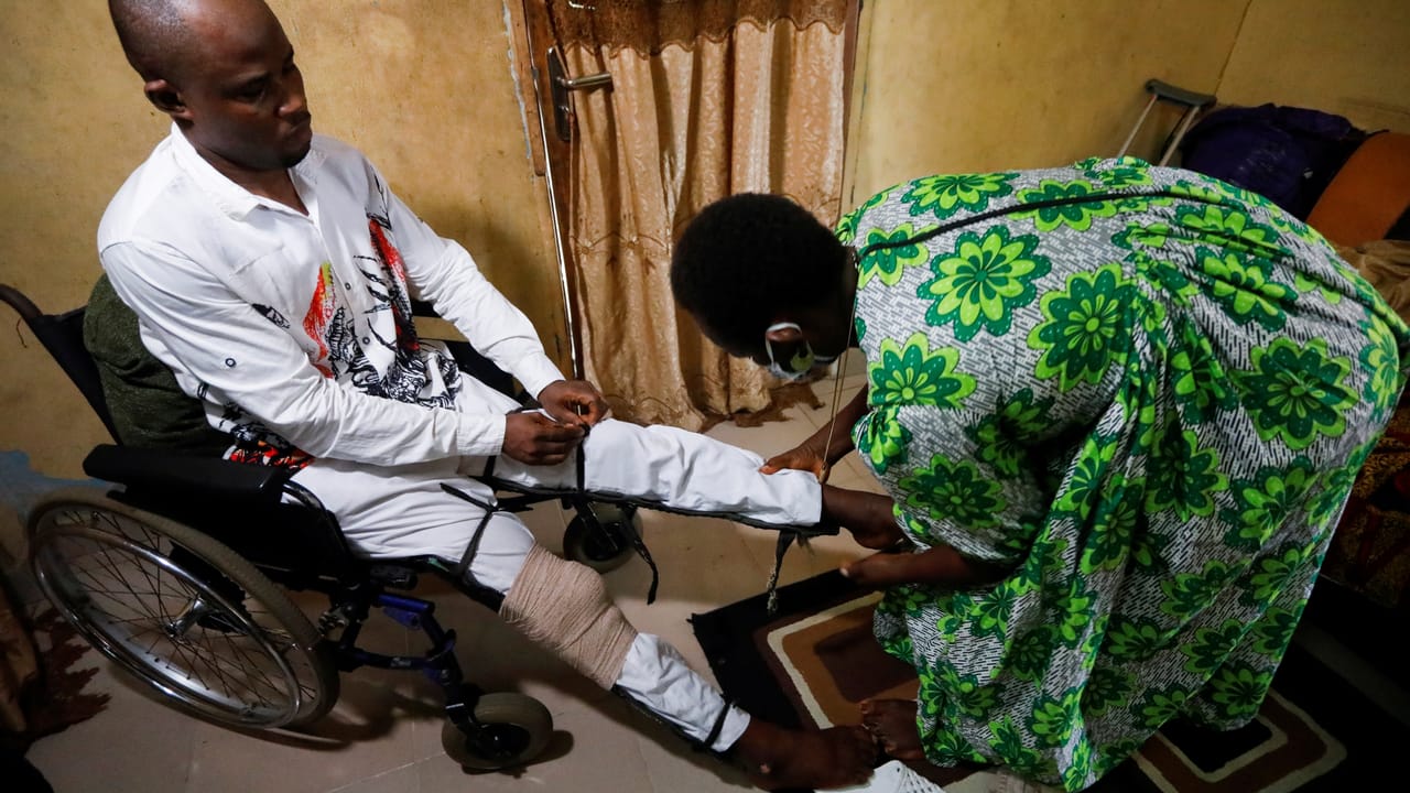 ‘He was like a scarecrow; he could hardly walk’ – Nigerian police ...
