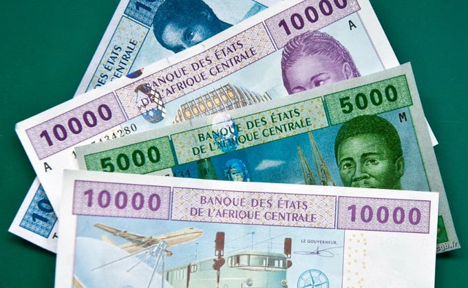 Where do African currencies get their names from?