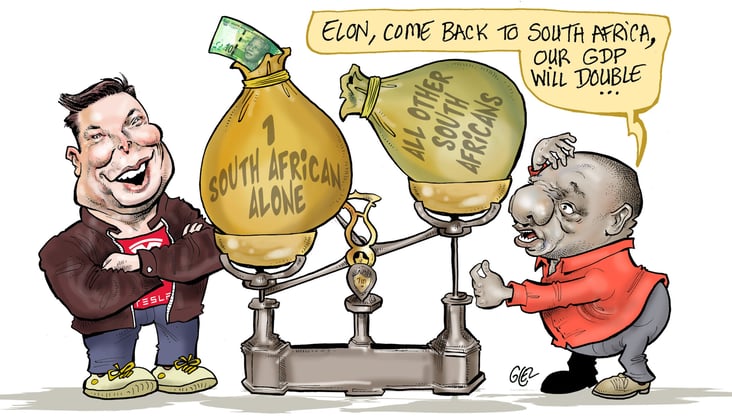 Can the fortune of South Africa’s Elon Musk solve world hunger? - The ...