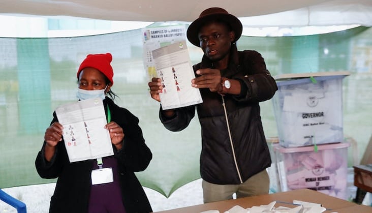 Counting starts in Kenya’s 9 August general elections pitting Ruto ...