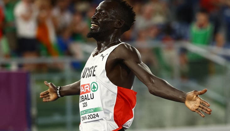 Olympic refugee runner Dominic Lobalu: a fall won’t prevent him from ...